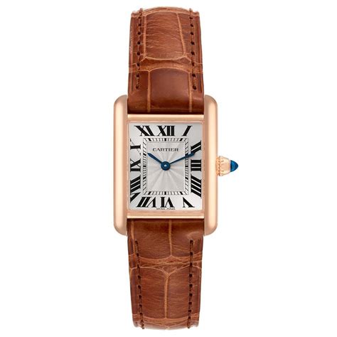 Buy Cartier Tank Louis Rose Gold Wgta0010 Swisswatchexpo
