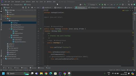 Prathamesh Bhoge On Linkedin The Lan Chat App Is A Java Swing Project Designed To Facilitate