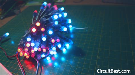 How To Control Ws2811 Rgb Led With Arduino Circuitbest