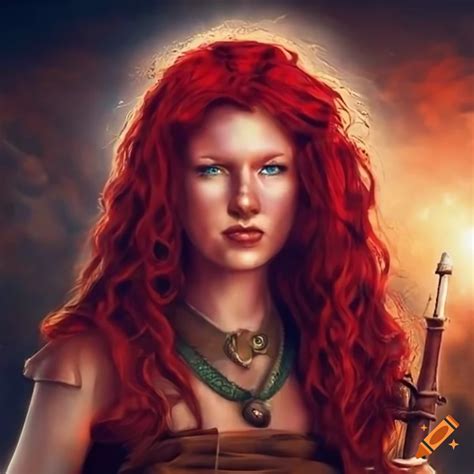 Red Haired Warrior Girl