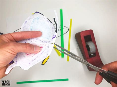 Flapping Paper Butterfly Craft Teach Beside Me