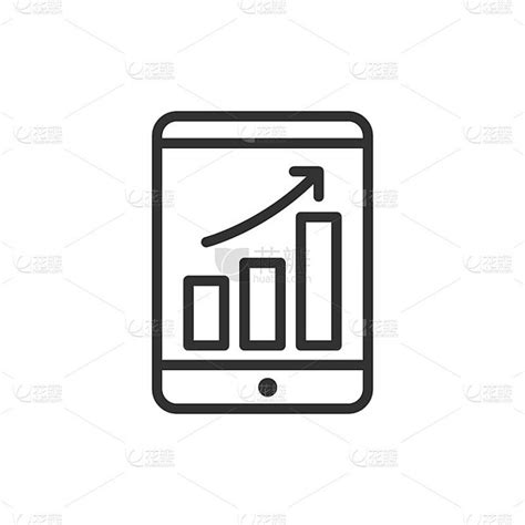移动数据报表图标