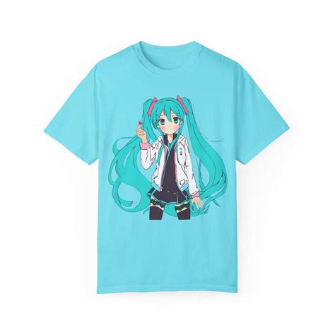 Hatsune Miku T Shirt Anime Shirt Anime Cosplay Clothing Cute Miku
