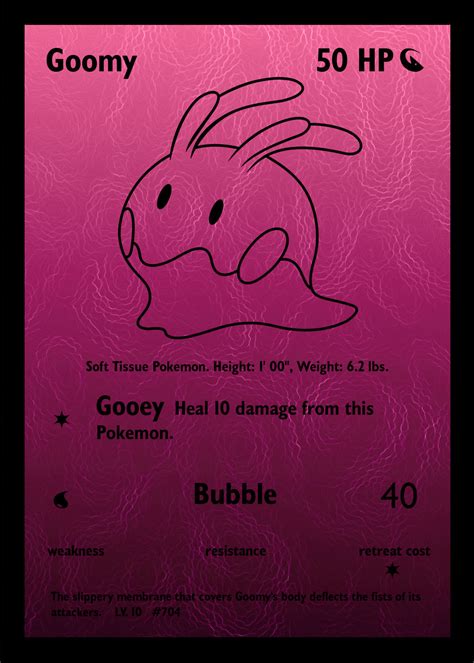 Goomy Custom Card Design By Cooltrainerjoseph On Deviantart