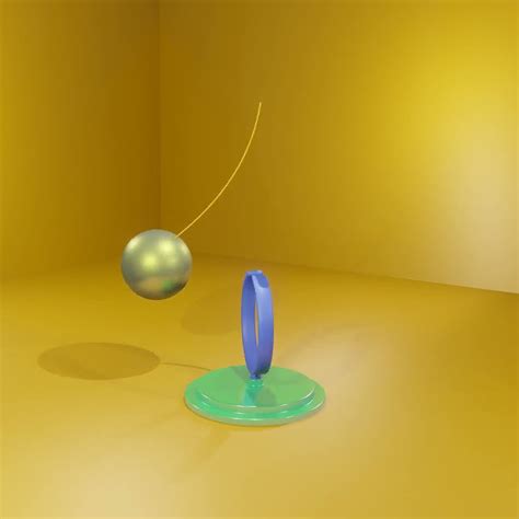 블렌더로 만든 진자운동 Youtube