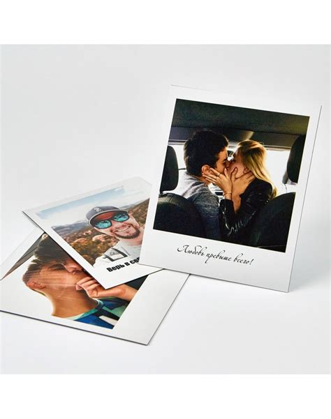 Фотокарточка Polaroid 10x12