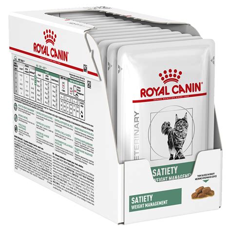 Royal Canin Veterinary Diet Feline Satiety Weight Management Pouches