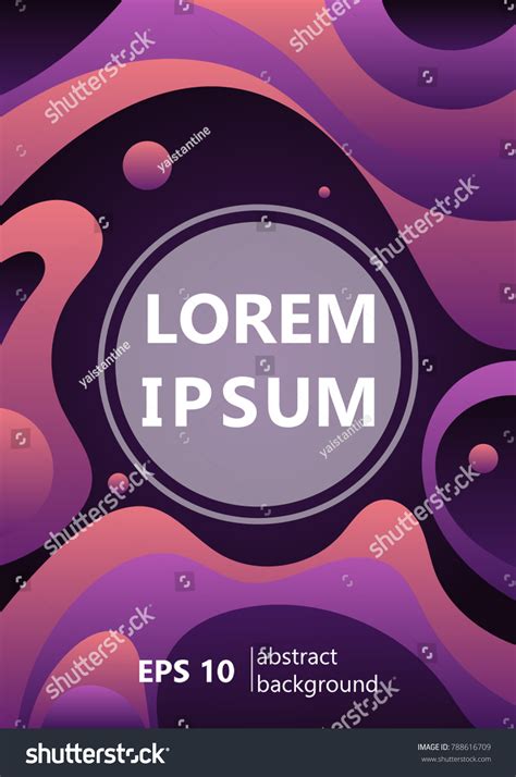 Colorful Abstract Curve Background Stock Vector Royalty Free 788616709 Shutterstock