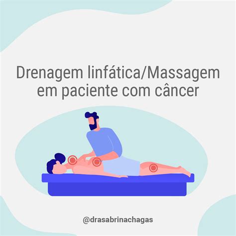 Drenagem Linfática Massagem Em Paciente Com Câncer Dra Sabrina Chagas
