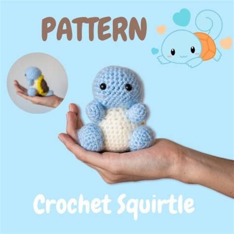 Amigurumi Squirtle Pattern Etsy