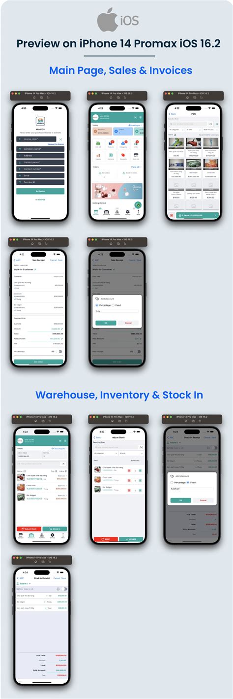 Minipos Offline Xamarin Forms Mobile Pos Application With License