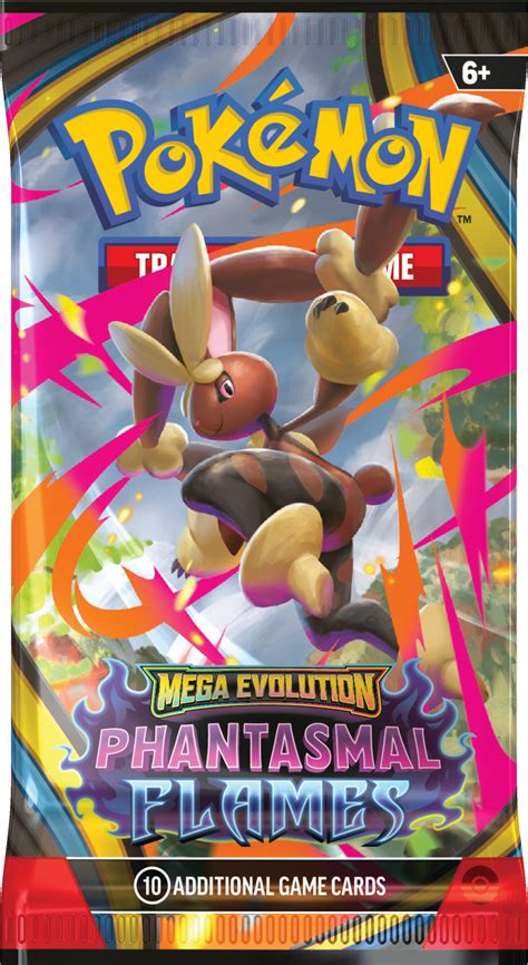 Pokémon Tcg Scarlet And Violet Phantasmalt Flames Booster Pack Bear