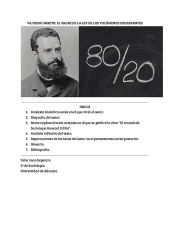 Vilfredo Pareto Pdf