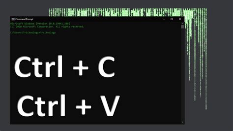 How To Enable Copy Paste In Windows 10 Command Prompt Cmd Youtube
