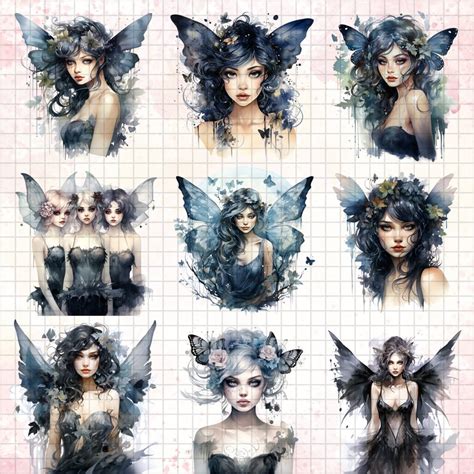 Gothic Pixies Clipart Pixie Clipart Fairy Png Gothic Fairy Gothic