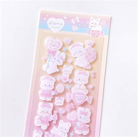 Floro Studio Candy Sticker Asterliastudio By Sonya