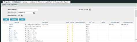 Jaspersoft Out The Box Attributes Clarity
