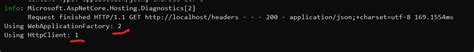 C Client Obtained From Webapplicationfactory Handles Request