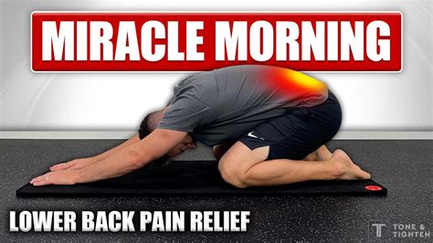 Back Pain Relief Stretches 7 Minute Daily Morning Routine Youtube