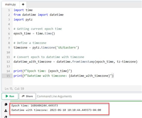 How To Convert Epoch To Datetime In Python