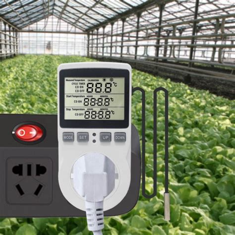 Kt3100 Multi Function Thermostat Temperature Controller Socket Outlet With Timer Switch 16a 220v