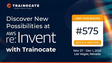 Discover New Possibilities At Aws Re Invent 2023 With Trainocate Trainocate Blog