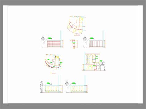 Reception Desk In Autocad Cad Download 15332 Kb Bibliocad