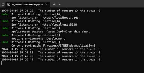 Net Print Queue State Every 10 Seconds C Signalr Stack Overflow