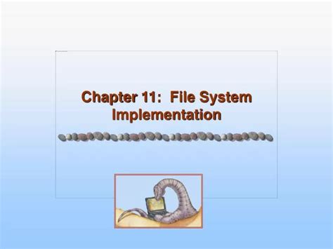 ppt chapter 11 file system implementation powerpoint presentation
