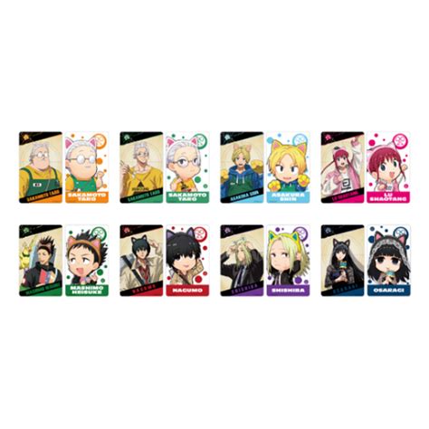[25년 08월 발매] 사카모토 데이즈 난자타운 콜라보 공식 비주얼 카드 2매 랜덤 사카데이 사카모토 애니 공식 굿즈 도키도키굿즈
