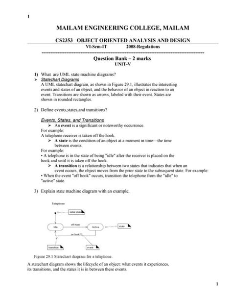 unit i ooad notes revised pdf