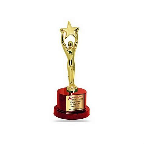 Grand Achiever Wooden Trophy And Awards Size 1 5 Inch At ₹ 475piece