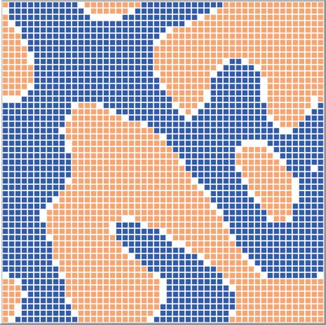 Sample Run Of The Schelling Segregation Model Download Scientific Diagram