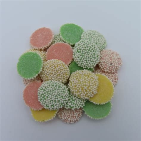 Beulahs Pastel Mint Nonpareils 1 Pound Package 200 Pieces Of Candy