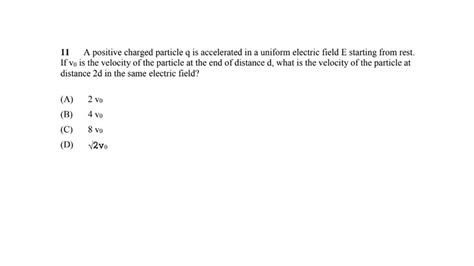 Solved A Positive Charged Particle Q Is Accelerated In A Chegg