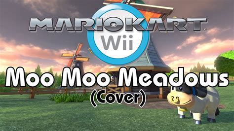 Moo Moo Meadows Mario Kart Wii Cover Youtube