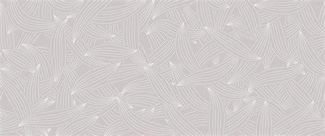 Abstract Leaf Line Background Vector Minimalist Pencil Hand Drawn Contour Doodle Scribble Curve