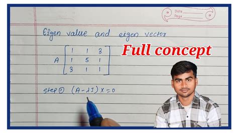 Eigen Values And Eigen Vectors How To Solve Eigen Values And Eigen