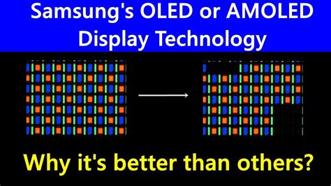 What Is The Difference Between An Amoled Display And An Oled Display Images