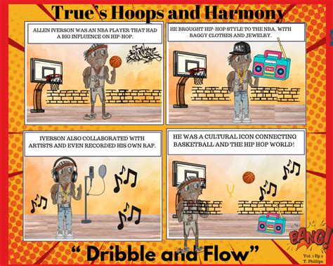 Trues Hoops And Harmony Comic Strip Black By God