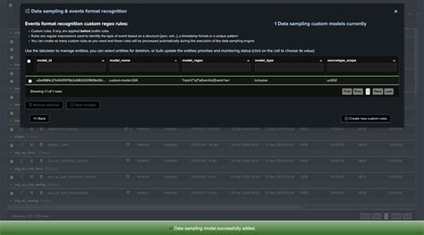 Trackme Data Sampling Events And Format Recognition For Quality Inspection In Trackme