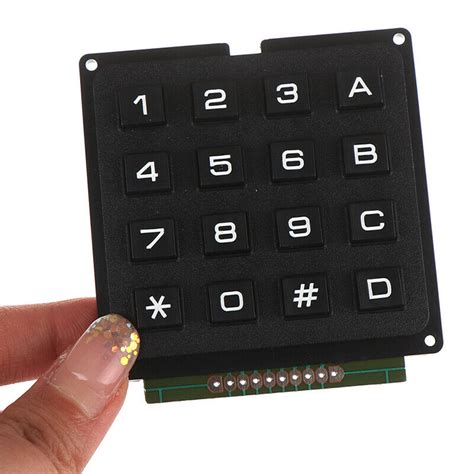 4x4 Matrix Array 16 Keys Switch Keypad Keyboard Module For Mcu Arduino