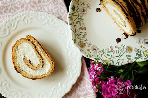 Ruladă Ecler Cu Cremă De Mascarpone Rețete Lchf