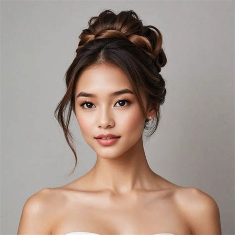 French Roll Updo Hairstyle Virtual Try On Free Online And Ai Powered