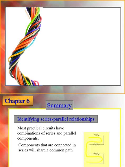 chapter 6 dc series parallel circuits pdf resistor electrical network