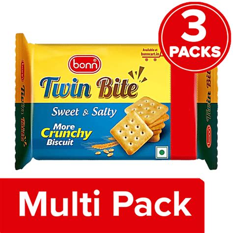 Buy Bonn Twin BiteÂ Biscuits Sweet And Salty Crunchy Light Online At