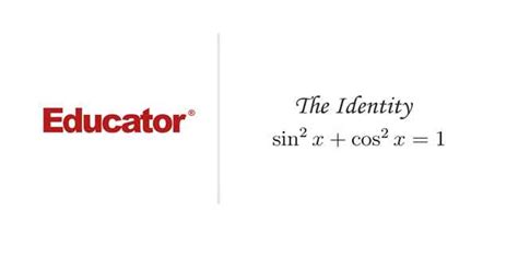 9 Pythagorean Identity Trigonometry