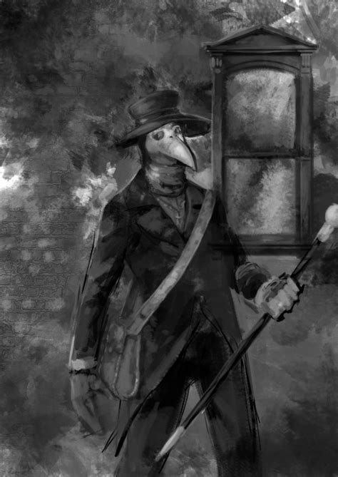 Plague Doctor Painting At Explore Collection Of