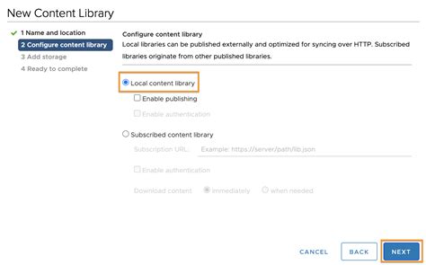AVI ALB Lab VCenter Content Library VDives