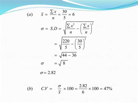 Coefficient Of Variation Pptx